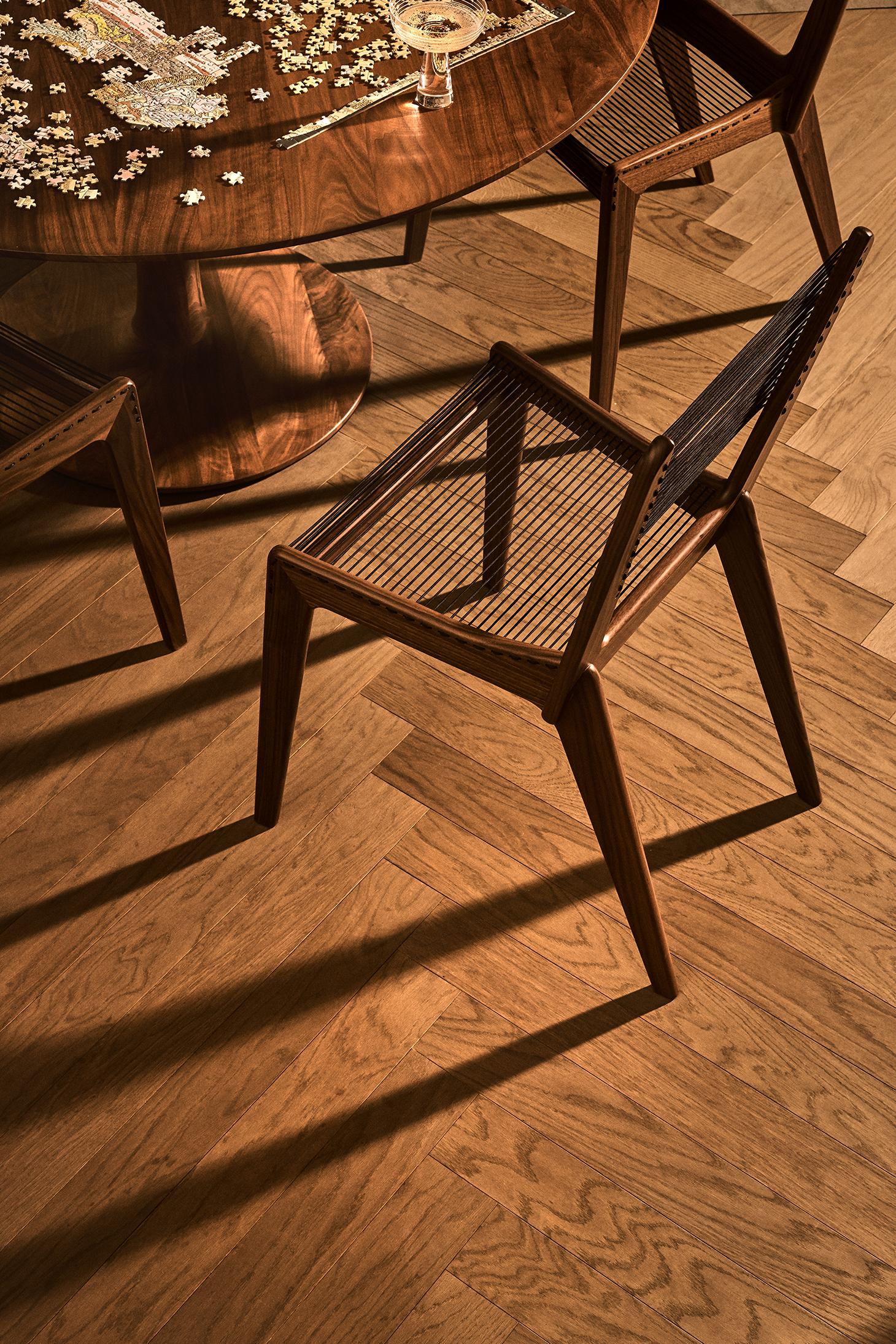 Cord Chair by Jacques Guillon Client Selection For Sale at 1stDibs ...