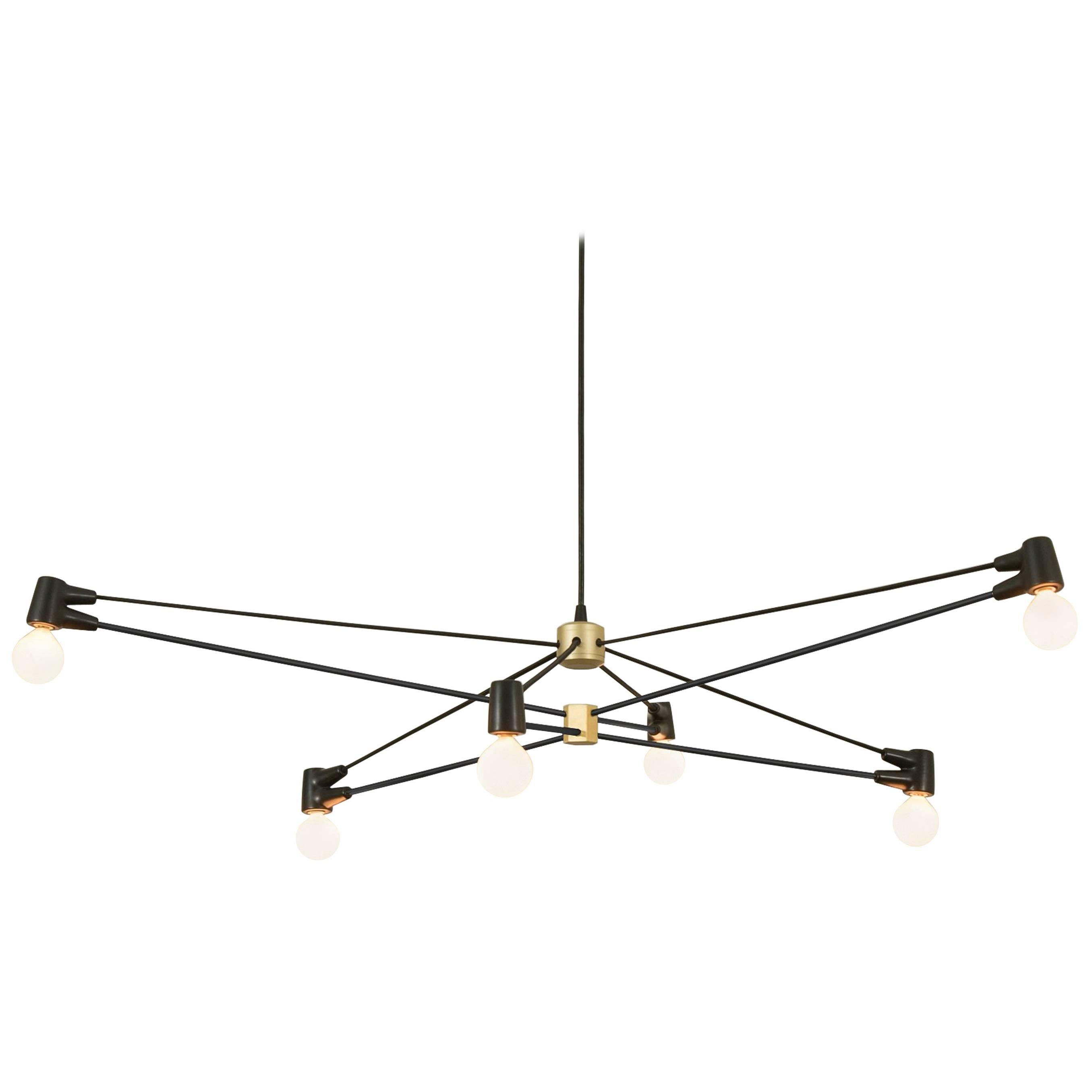 Cord Chandelier Black at 1stDibs
