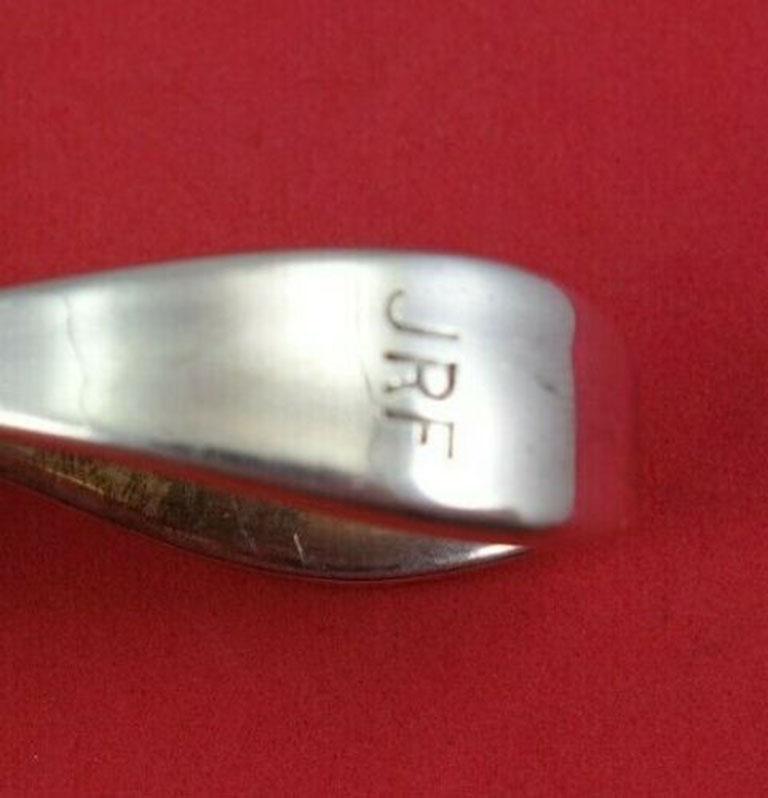 Cordis by Tiffany and Co. Sterling Silver Baby Food Pusher Bent Handle Orig Rare For Sale at 1stDibs