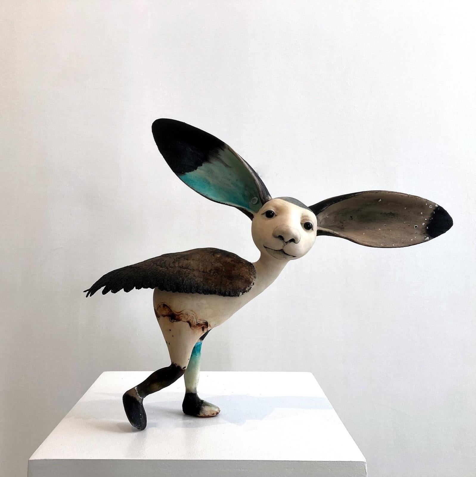 Corjan Nodelijk - X Mixed Media Sculpture Animal Ears Shadow Fantasy ...