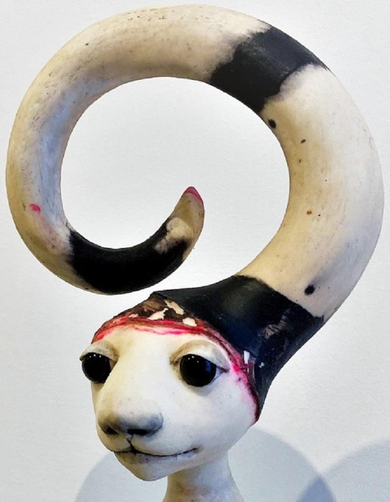 Corjan Nodelijk - Vraagteken Question Mark Sculpture Mixed Media Art ...