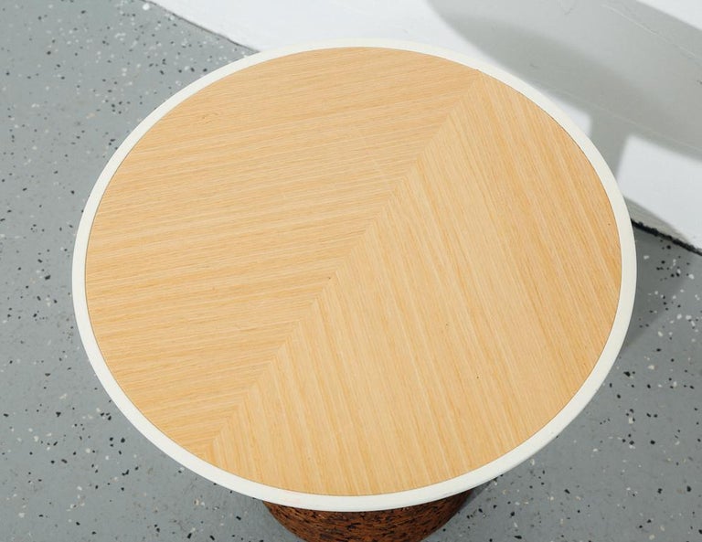 Cork Side Table by DAM at 1stDibs | cork side tables