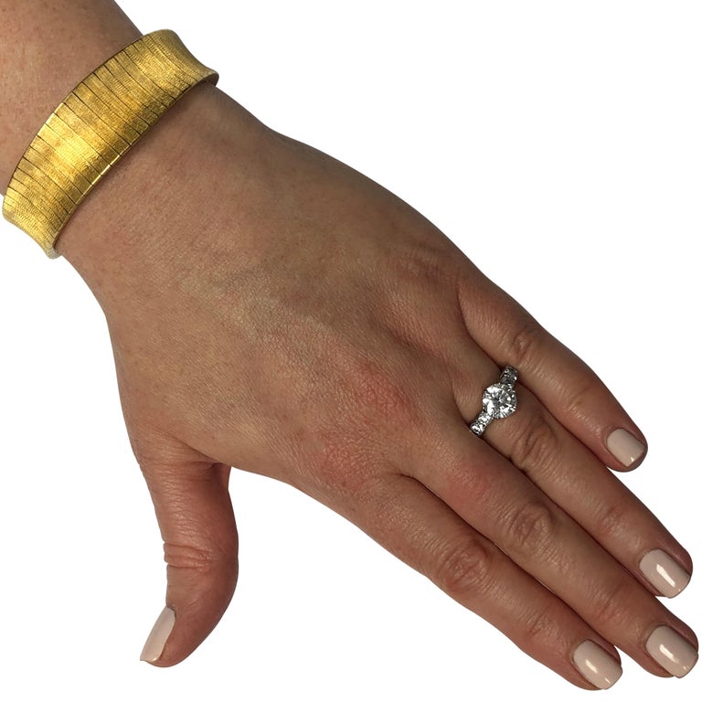 Corletto 18 Karat Yellow Gold Bangle at 1stDibs | corletto jewelry ...