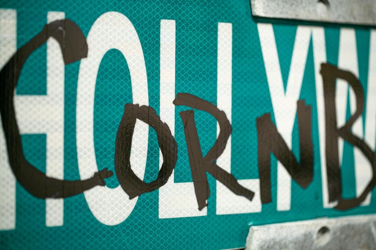 Cornbread - "Cornbread Hollywood Ave", Graffiti, Sign, Street Art, Free ...