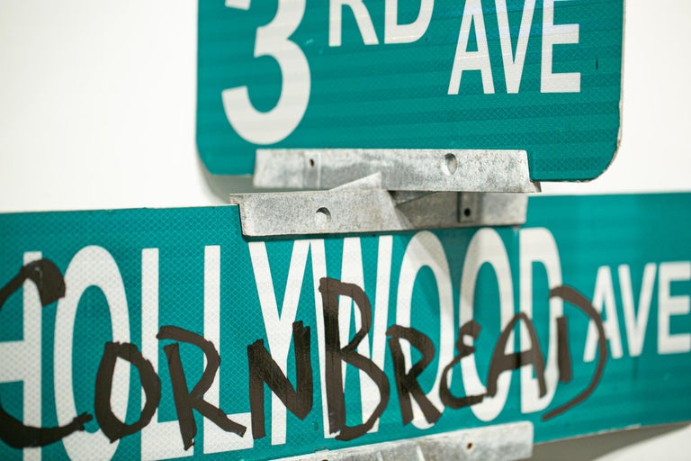 Cornbread - "Cornbread Hollywood Ave", Graffiti, Sign, Street Art, Free ...