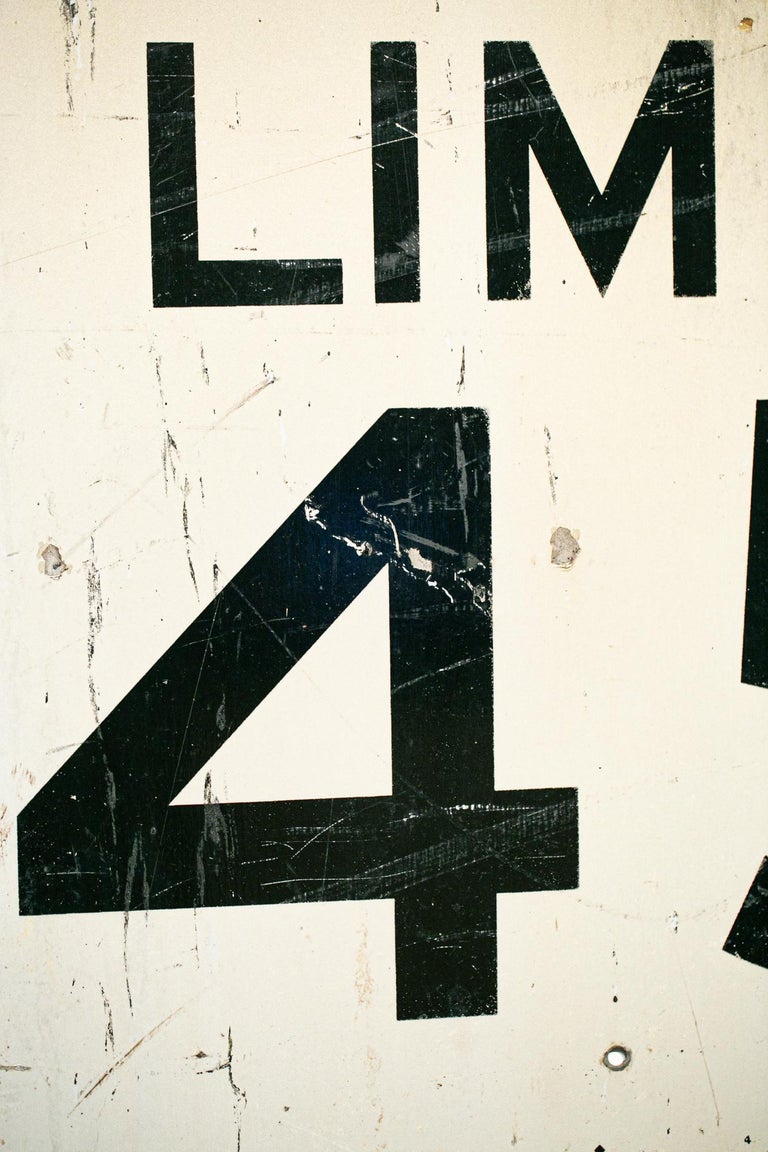 Cornbread - "Cornbread Speed Limit", Painted Speed Limit Sign, Street ...