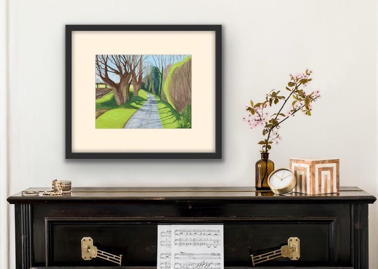 Cornelia Fitzroy - Three Old Oaks by Cornelia Fitzroy, Landscape ...