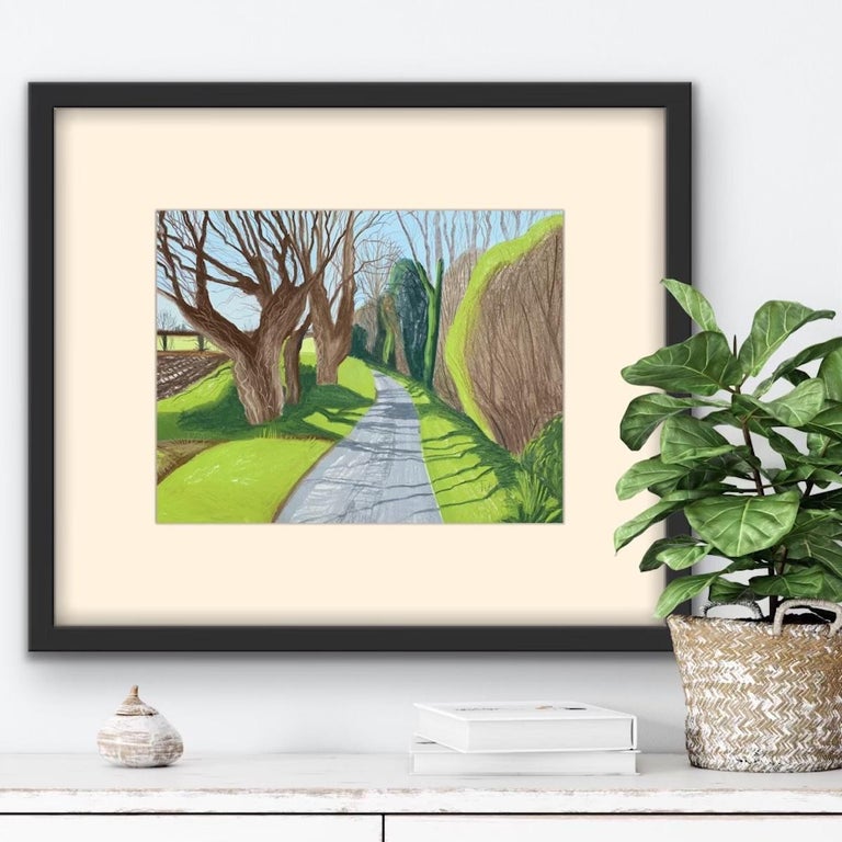 Cornelia Fitzroy - Three Old Oaks by Cornelia Fitzroy, Landscape ...