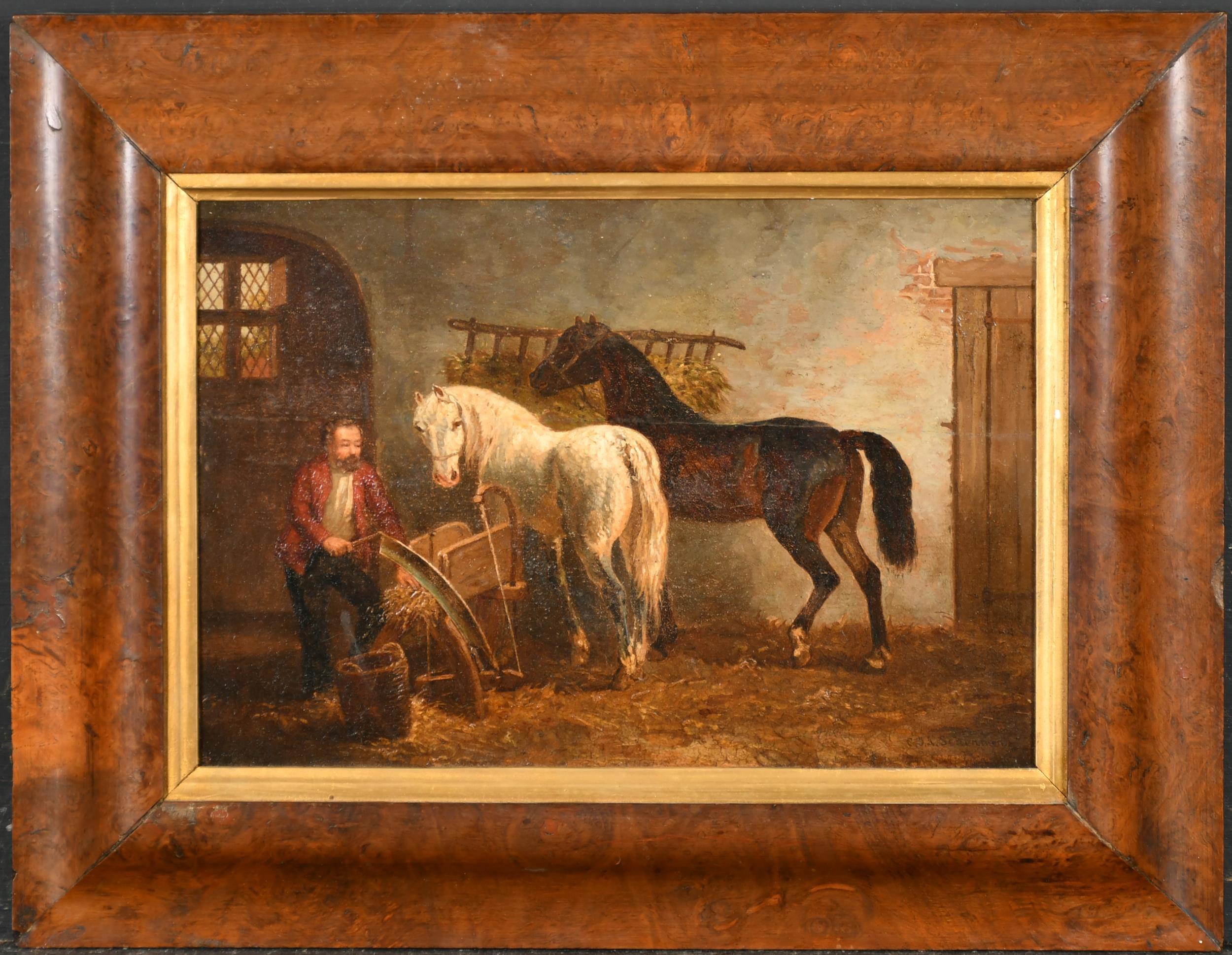 George Morland - 'Setters' - Dogs in a landscape at 1stDibs | george ...