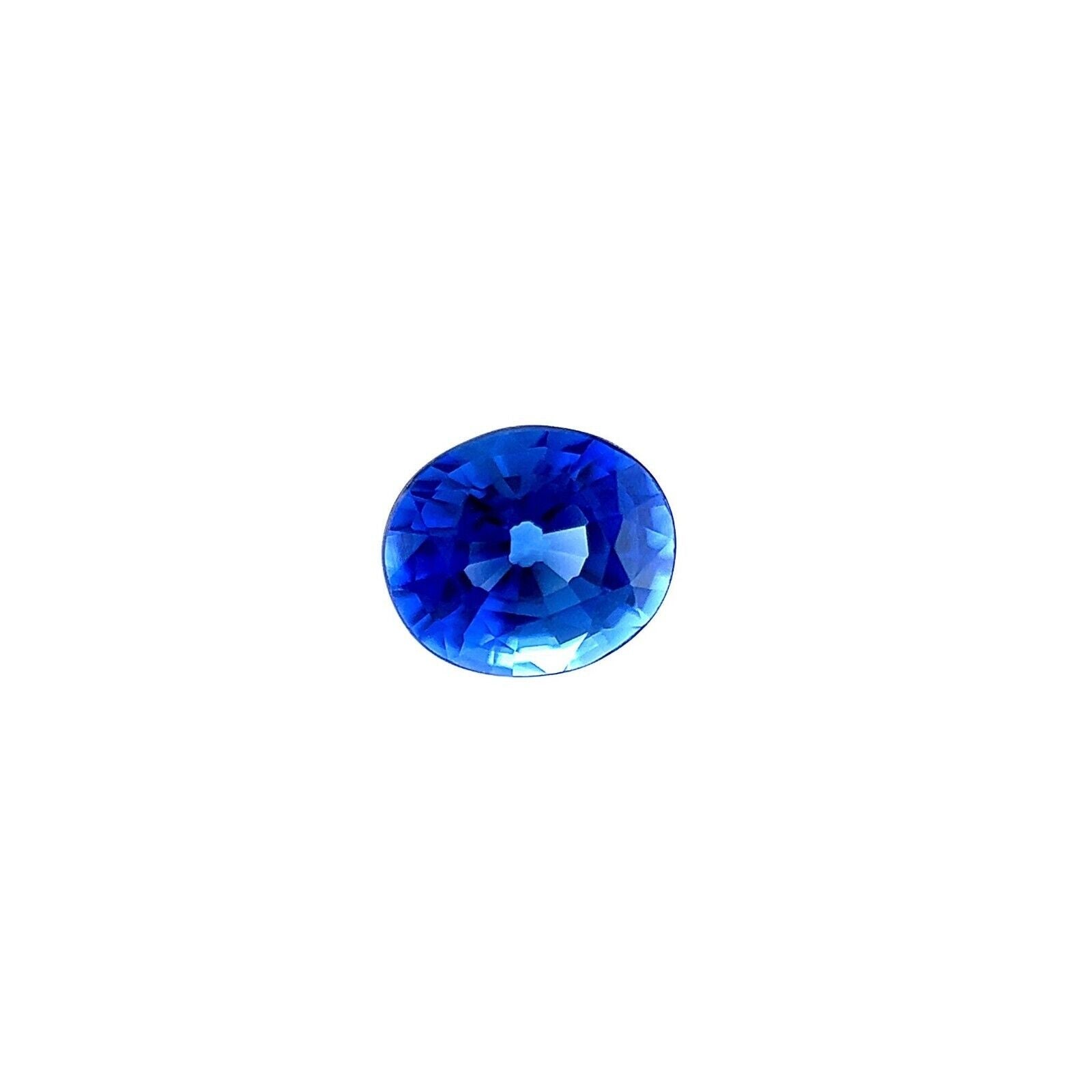 Natural Ceylon Cornflower Blue Sapphire 0.68ct Heat Cut VS Sri Lankan For Sale at 1stDibs ...