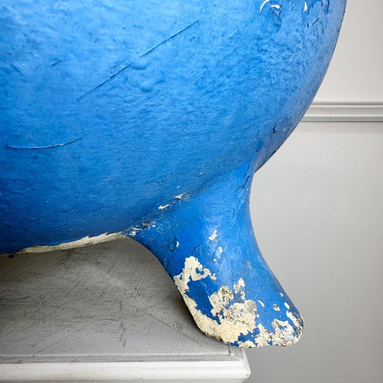 cornflower blue planter