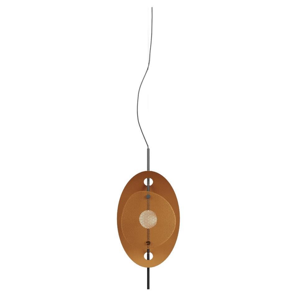 Copper Loop Suspension Lamp by Dooq For Sale at 1stDibs