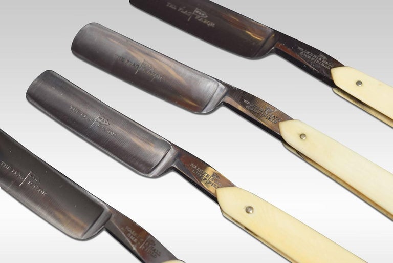 Coromandel Boxed Set of Cut Throat Razors at 1stDibs