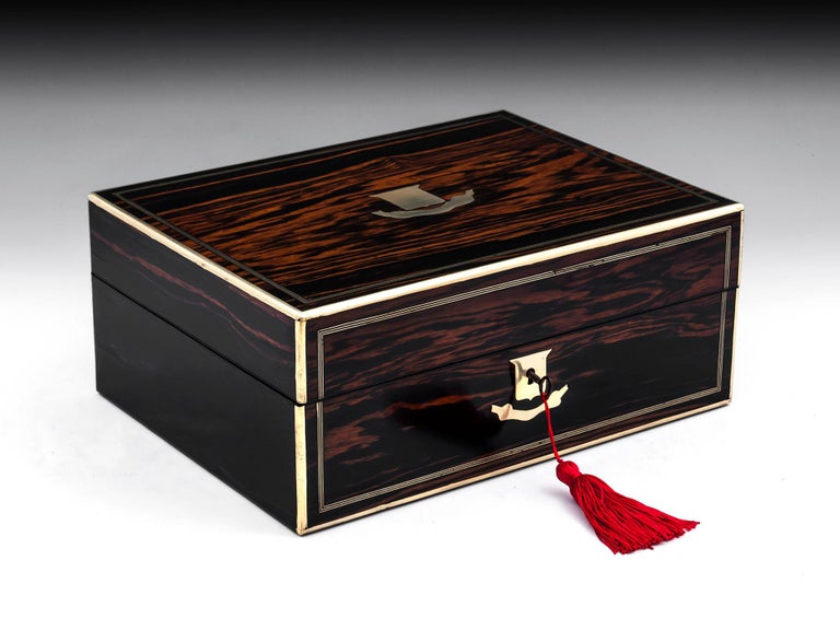 Coromandel Jewelry Box, 19th Century For Sale at 1stDibs