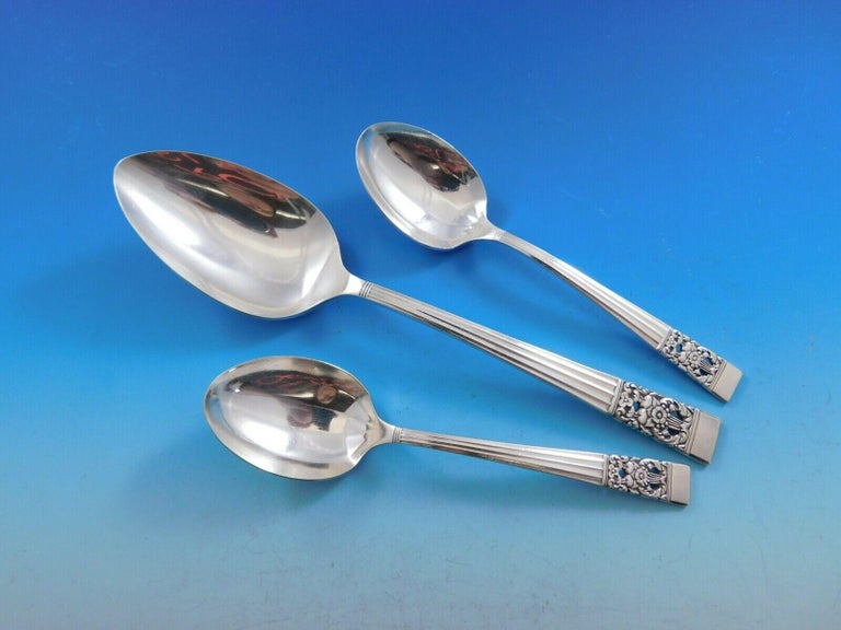 Coronation by Community Silverplate Vintage Flatware Set For 12 Service ...