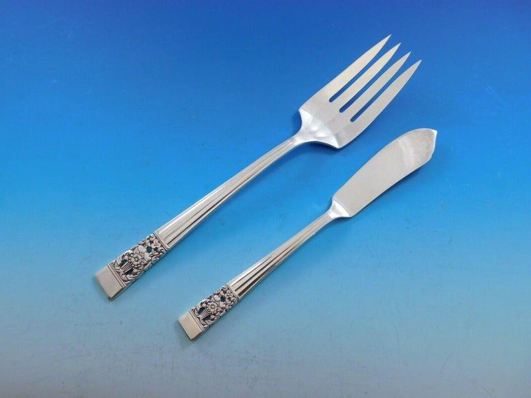 Coronation by Community Silverplate Vintage Flatware Set For 12 Service ...