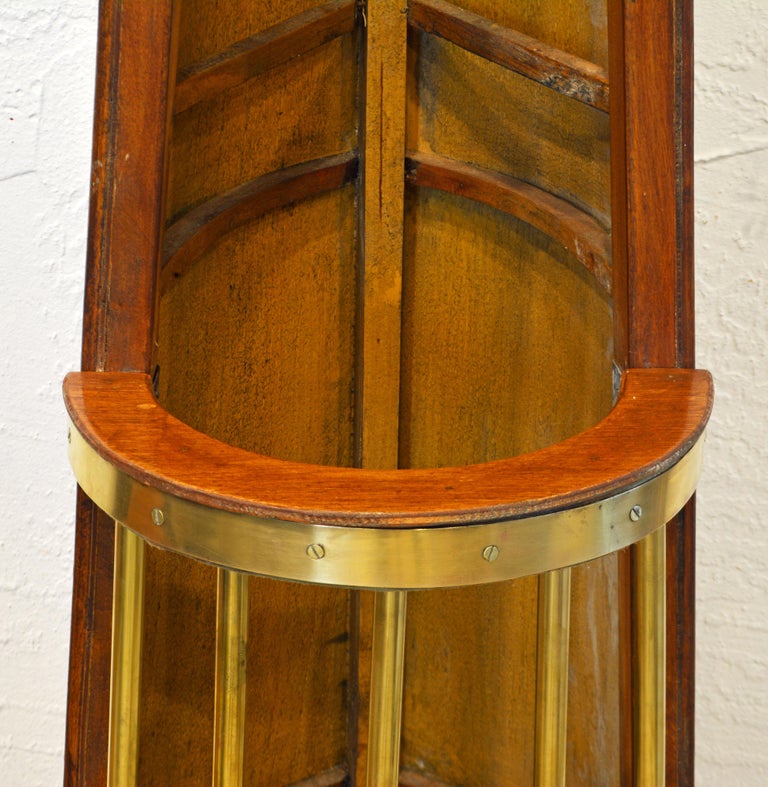 Corpus Christi College Mahogany Boat Sculpture and Umbrella Stand ...