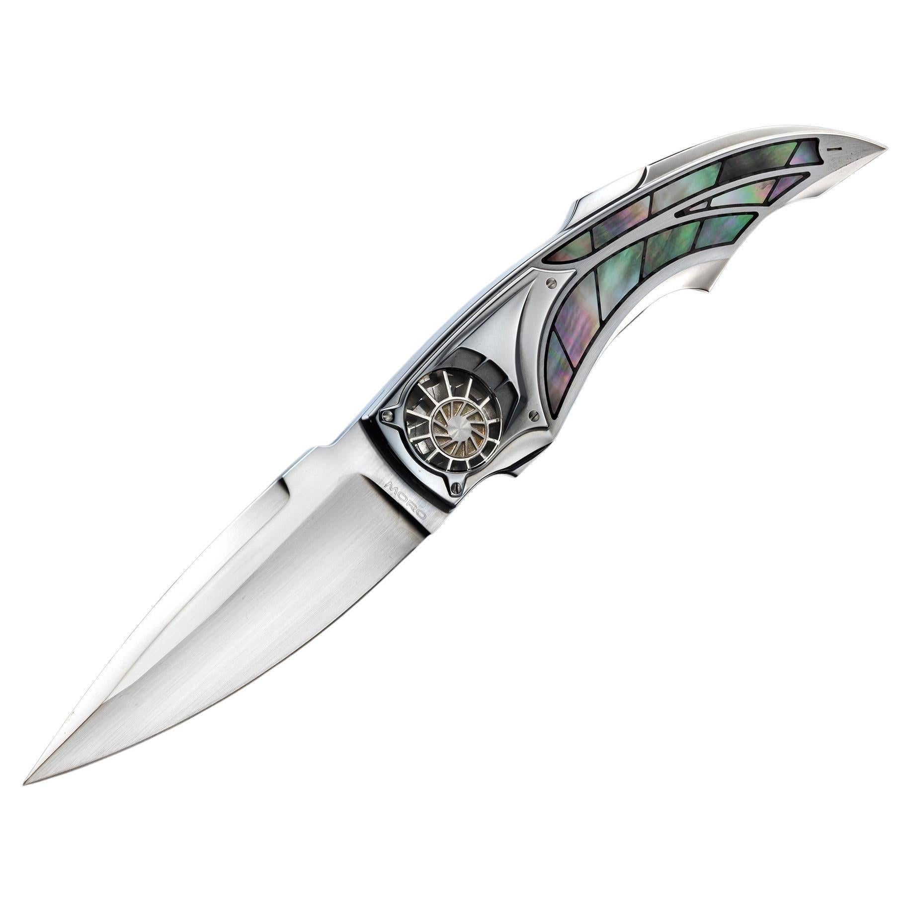 Corrado Moro, "Tourbillon" Folder Knife For Sale at 1stDibs ...