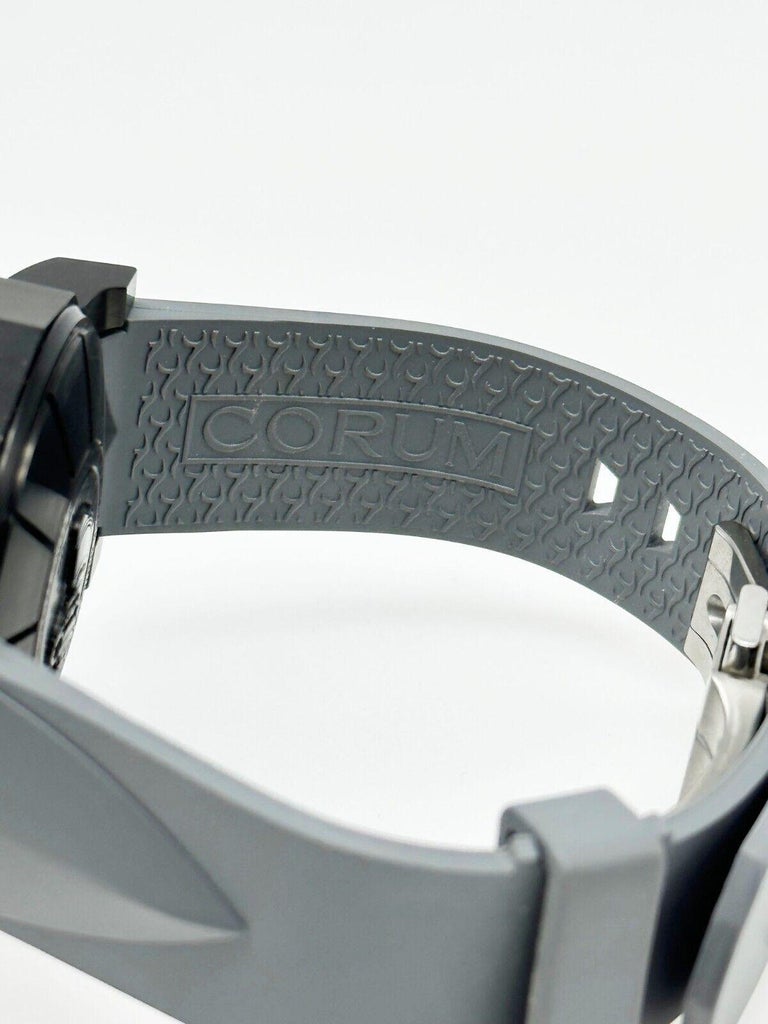 Corum 01.0007 Admirals Cup Black Stainless PVD Chronograph Automatic ...