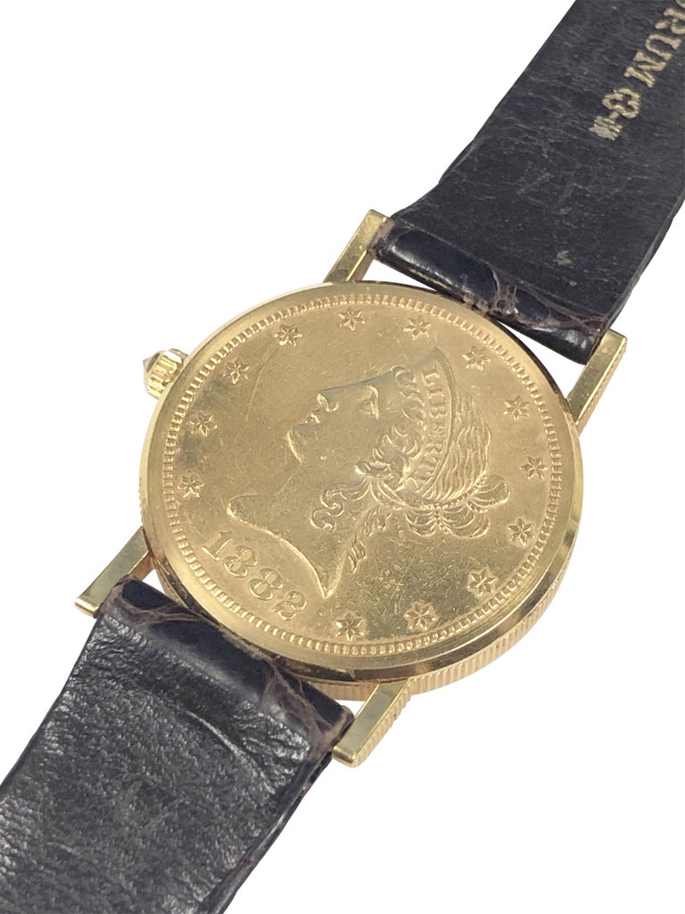 Corum $10 U.S. Gold Coin Quartz Wristwatch For Sale at 1stDibs