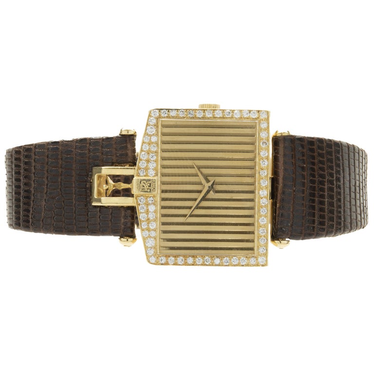 Corum 18 Karat Yellow Gold Diamond Rolls-Royce “Spirit of Ecstasy” at ...