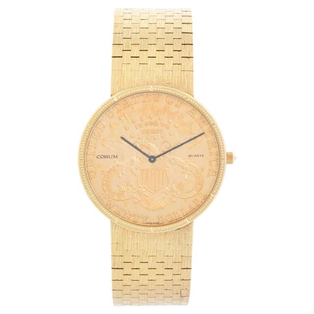 Corum 20 Coin Coin Watch Men s Watch In 18k Yellow Gold For Sale At corum-20-coin-coin-watch-men-s-watch-in-18k-yellow-gold-for-sale-at