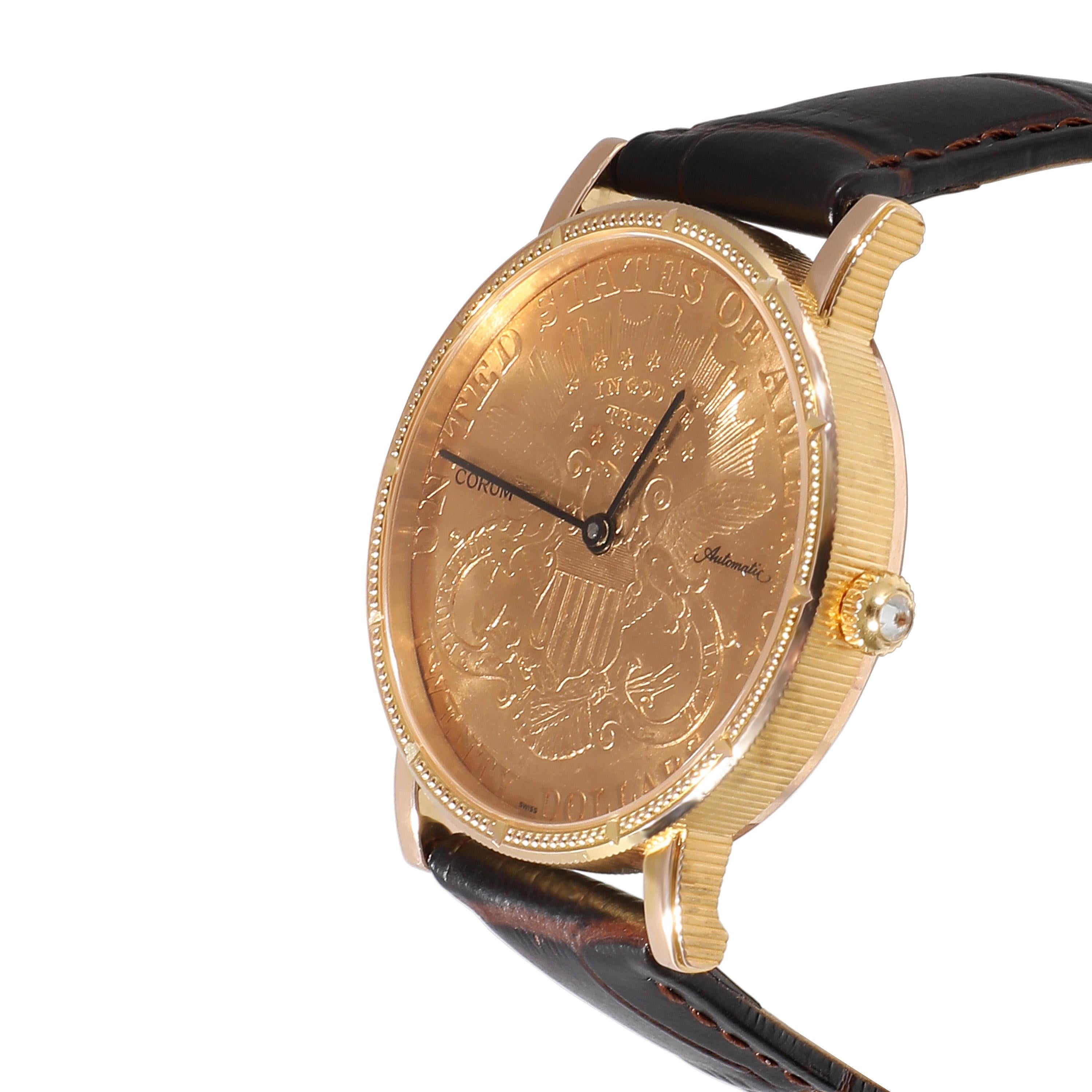 Corum 20 Coin Coin Watch Men s Watch In 18k Yellow Gold For Sale At Corum 20 Coin Coin Watch Men s Watch In 18k Yellow Gold For Sale At