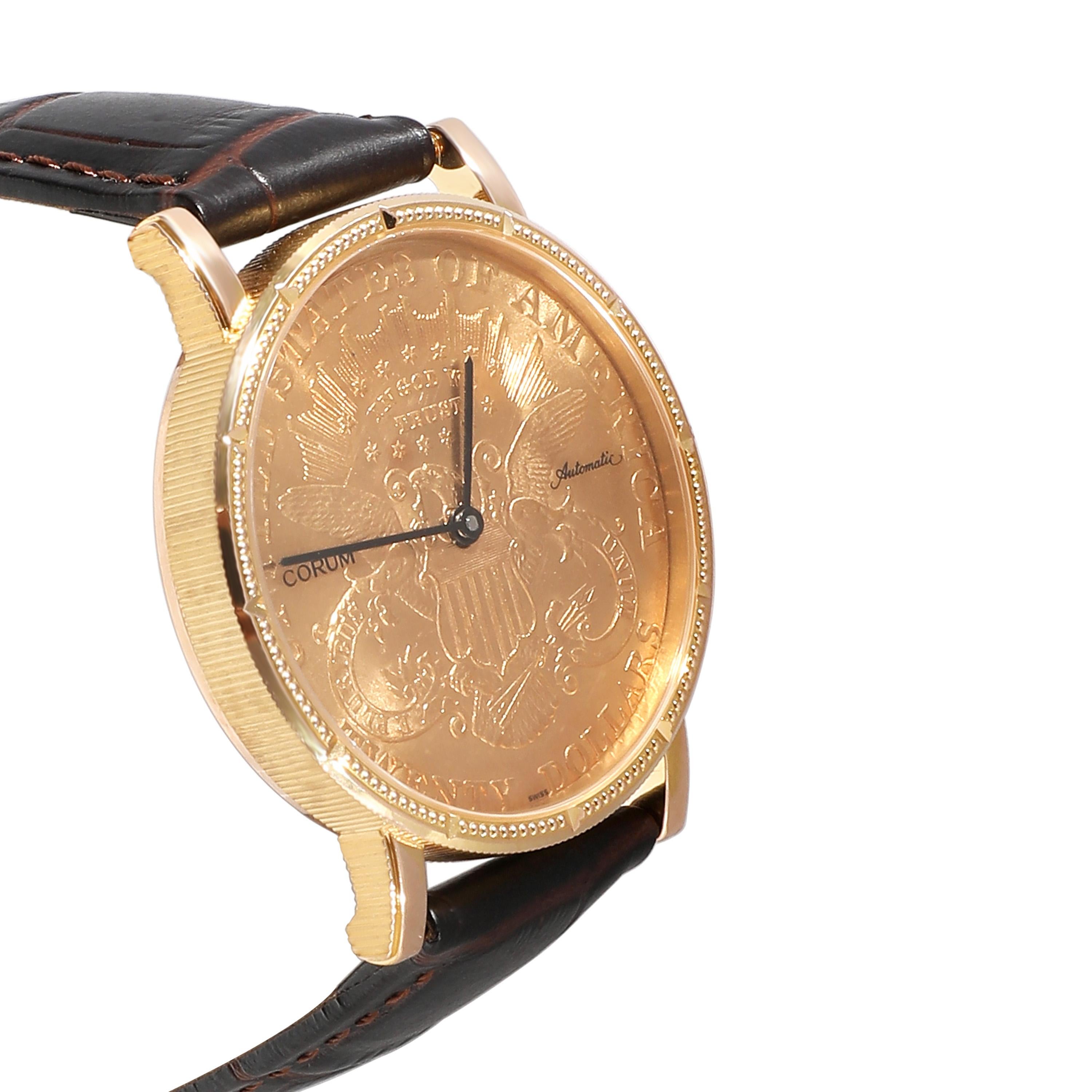 Corum 20 Coin Coin Watch Men s Watch In 18k Yellow Gold For Sale At Corum 20 Coin Coin Watch Men s Watch In 18k Yellow Gold For Sale At