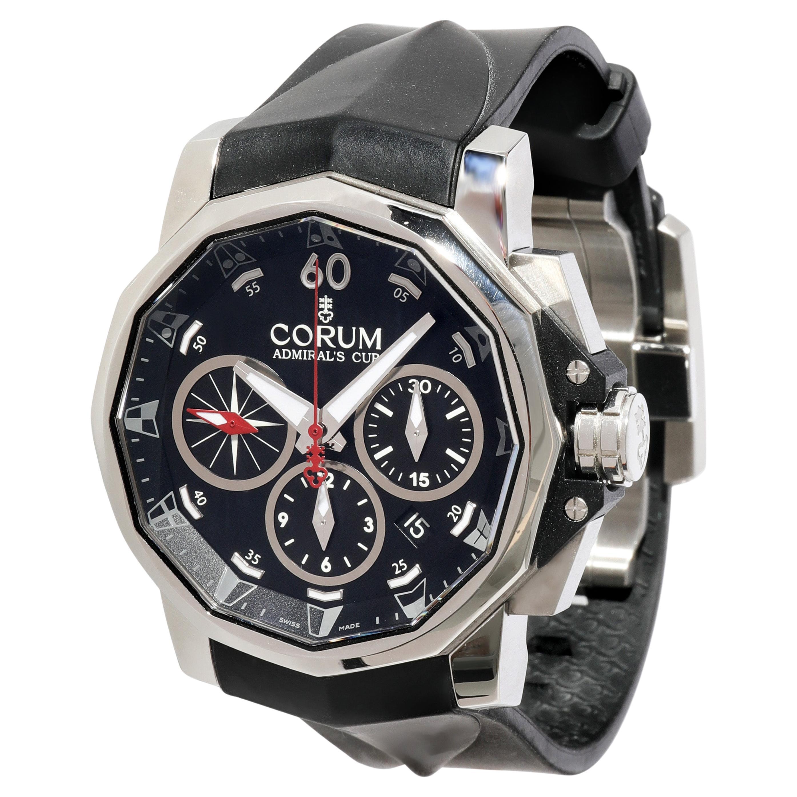 Corum Rose Gold Admiral's Cup Competition 48 Brown Dial Wristwatch at ...