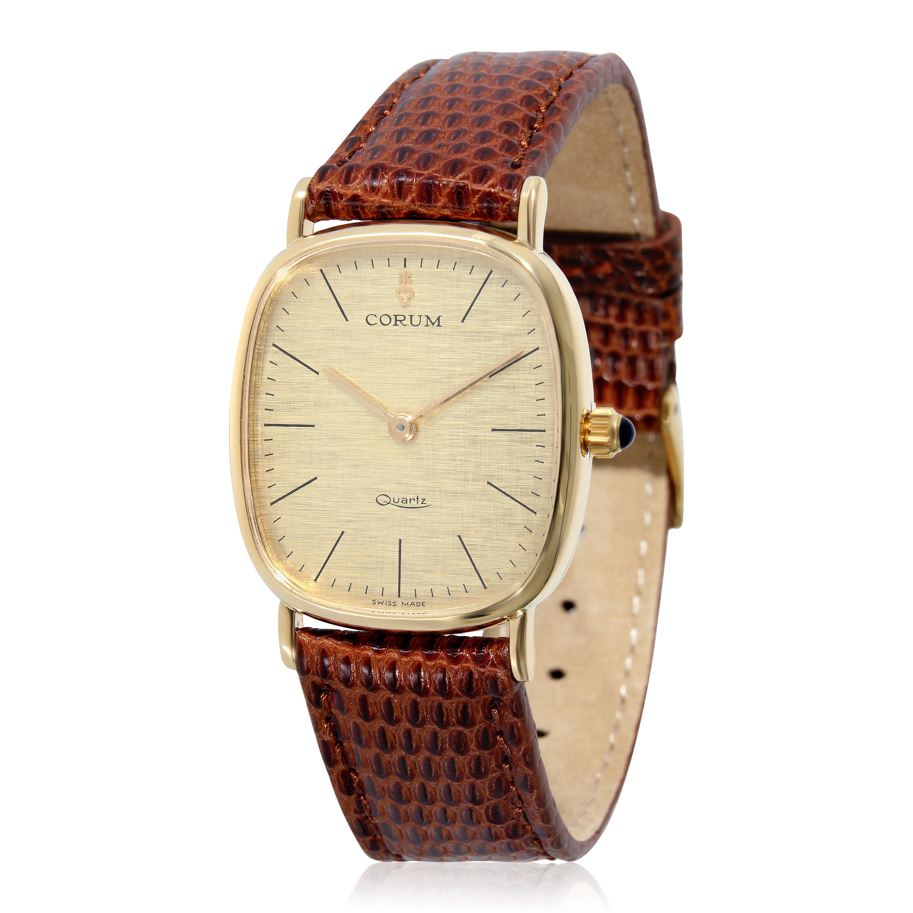 Corum Classique 329328 Men's Watch in 18kt Yellow Gold For Sale at 1stDibs