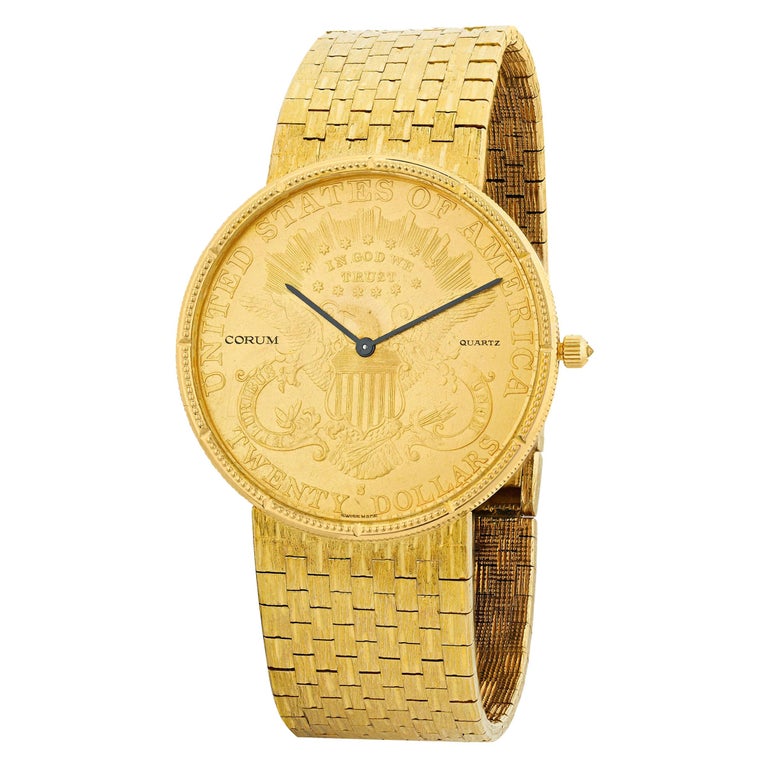 Corum Double Eagle Gold Coin Watch at 1stDibs