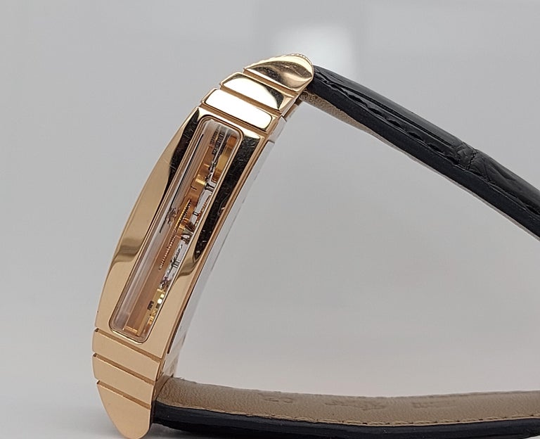 Corum Golden Bridge Model, 18kt Rose Gold, Linear Movement, Hand ...