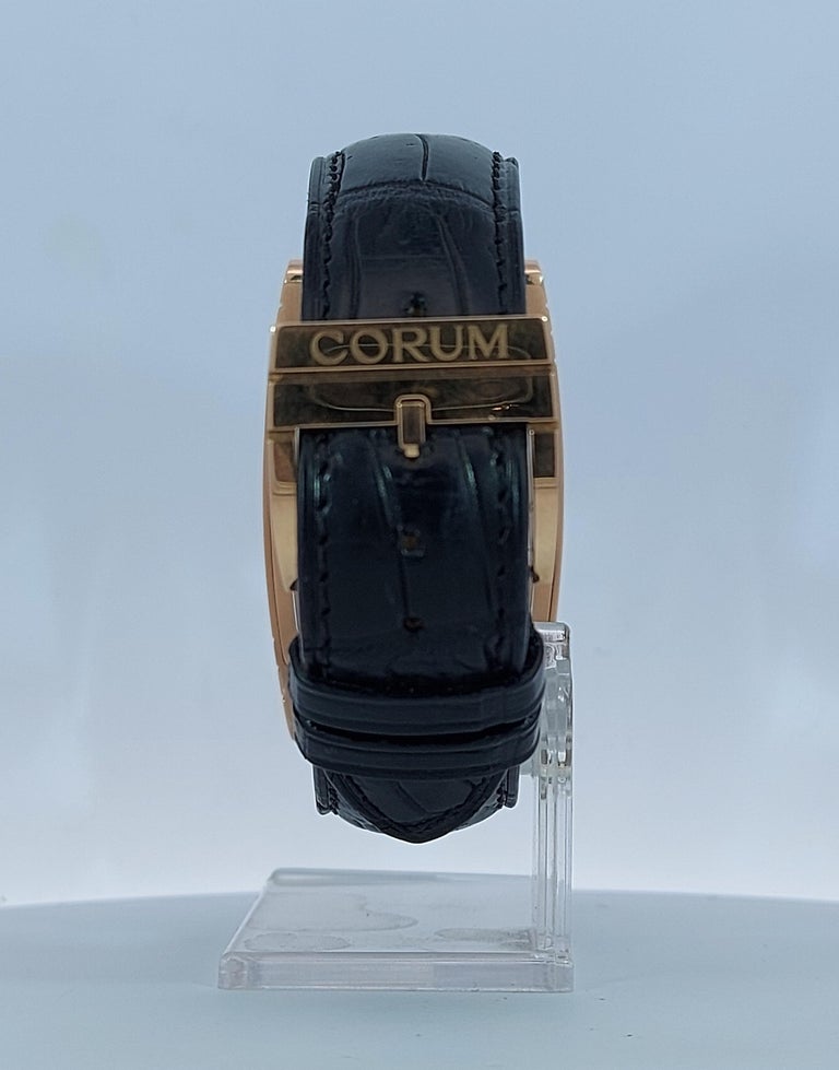 Corum Golden Bridge Model, 18kt Rose Gold, Linear Movement, Hand ...