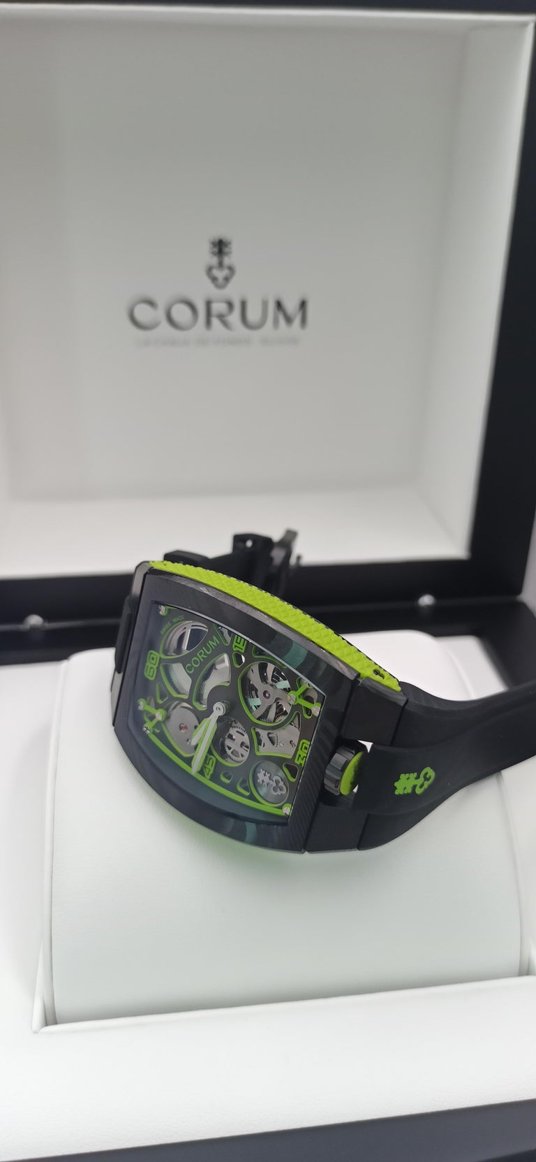Corum Lab 1, Black Pvd Steel Case, Mechanical Movement For Sale at 1stDibs