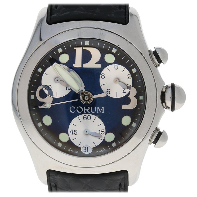 Corum Men's Bubble Watch, Stainless Steel Quartz 2 Year Warranty 396. ...