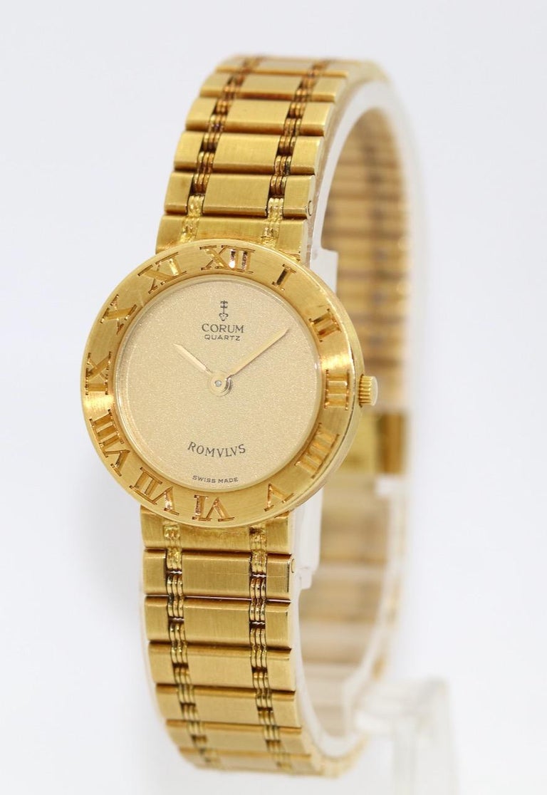 Corum Romulus Ladies Wrist Watch, 18 Karat Gold at 1stDibs | corum ...