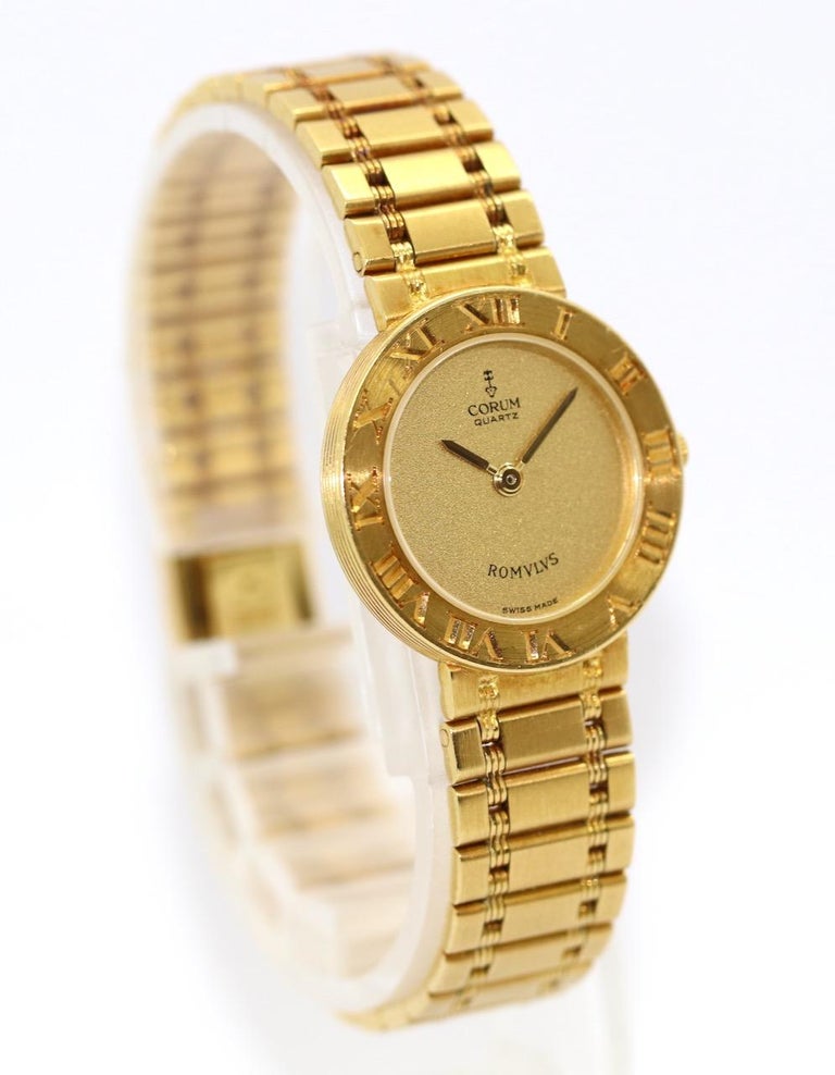 Corum Romulus Ladies Wrist Watch, 18 Karat Gold at 1stDibs | corum ...