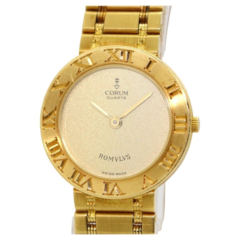 Corum Romulus Ladies Wrist Watch, 18 Karat Gold at 1stDibs | corum ...