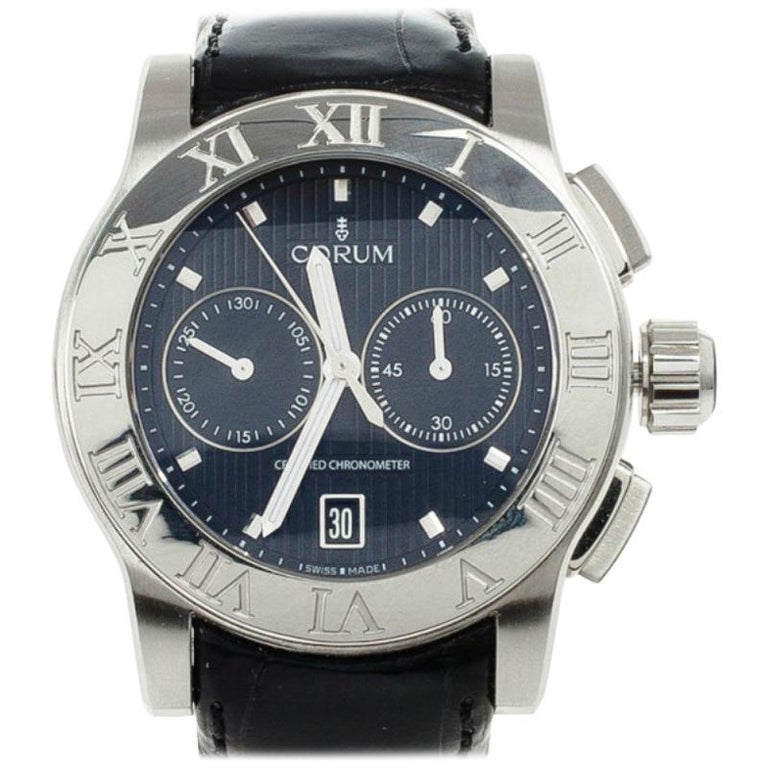 Corum Romulus Men's Wristwatch 44MM and Pen Set For Sale at 1stDibs