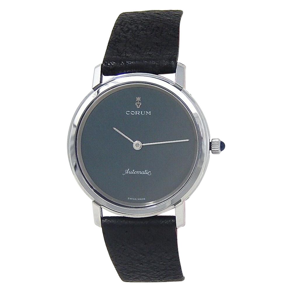 Corum Vintage Ultra Thin Stainless Steel Automatic Men's Watch For Sale ...