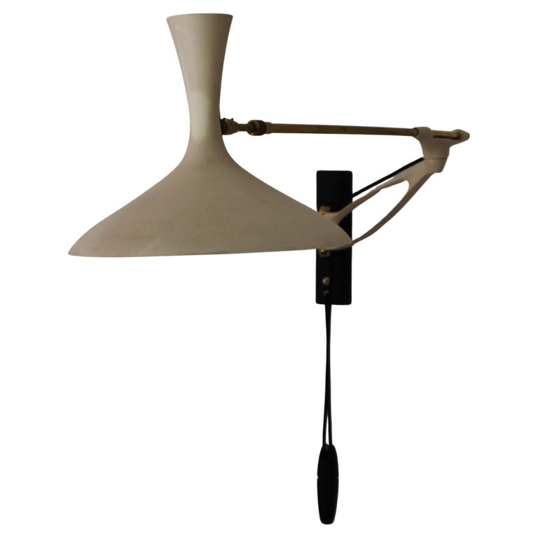 Cosack ROYAL pull-out wall lamp by Louis Kalff, 1950s For Sale at 1stDibs