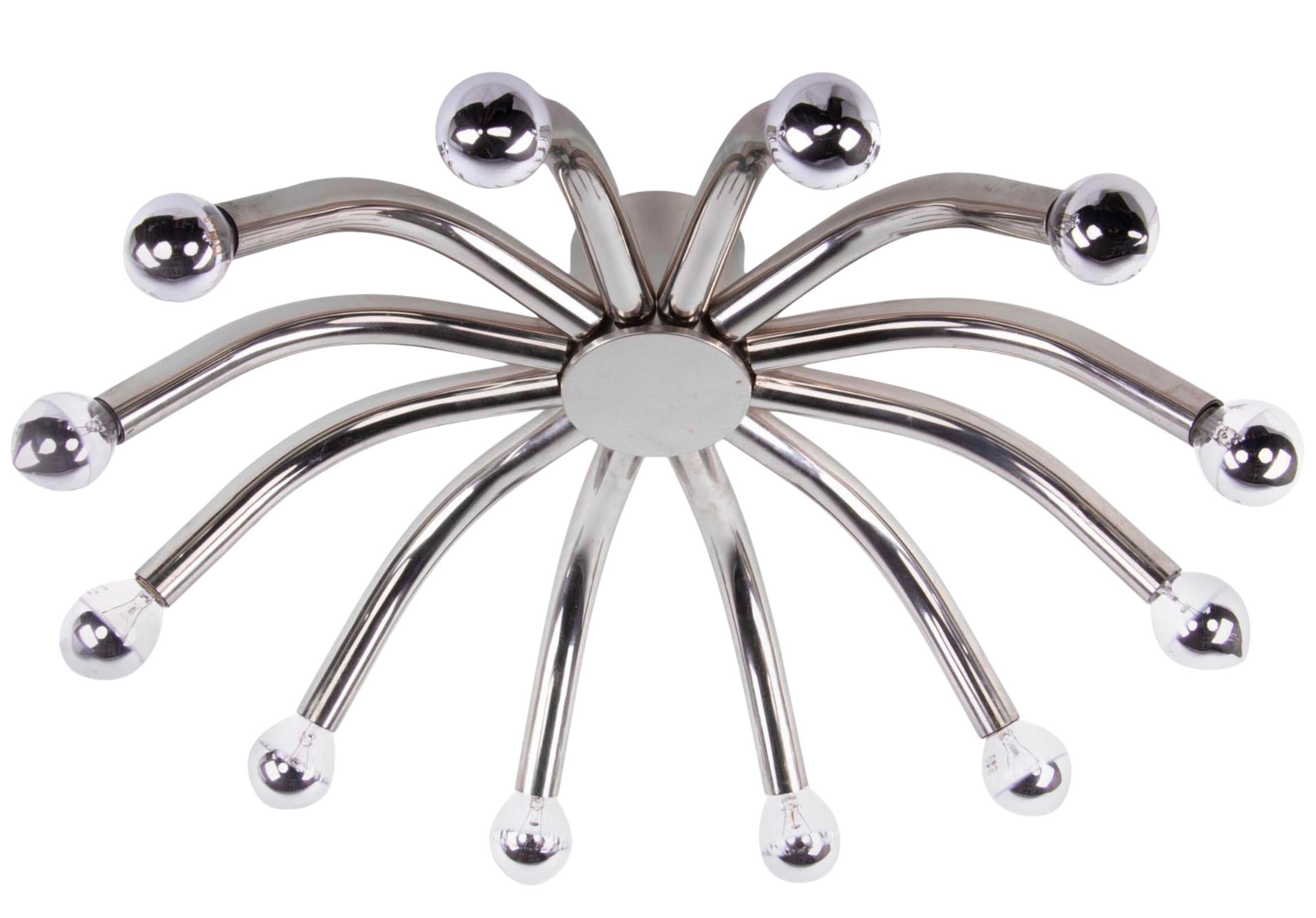 Cosack Sputnik Flush Mount Ceiling Light at 1stDibs
