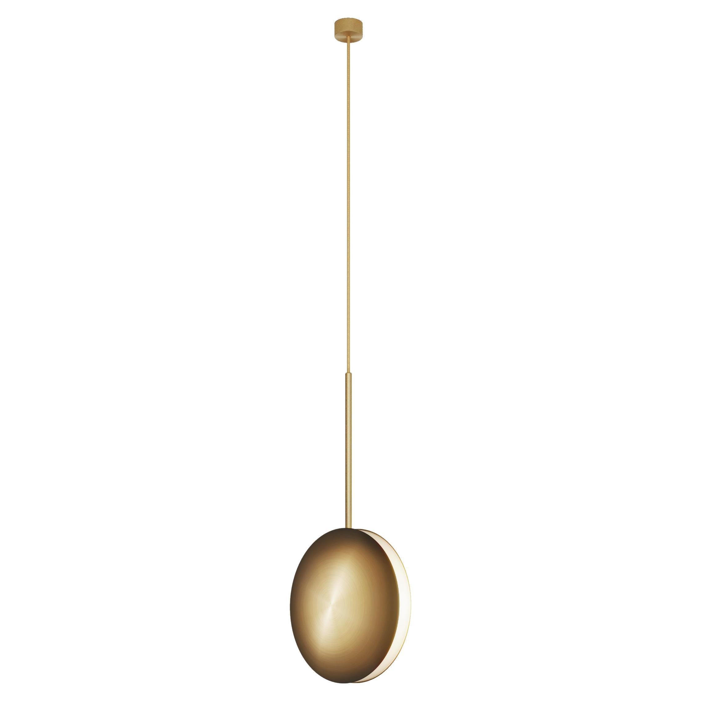 Cosmic 'Comet Pendant Ore' Handmade Bronze Gradient Patinated Brass ...