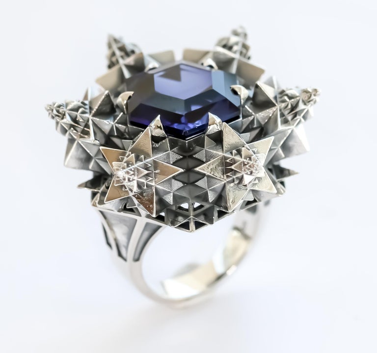 Cosmic Creation Ring For Sale at 1stDibs