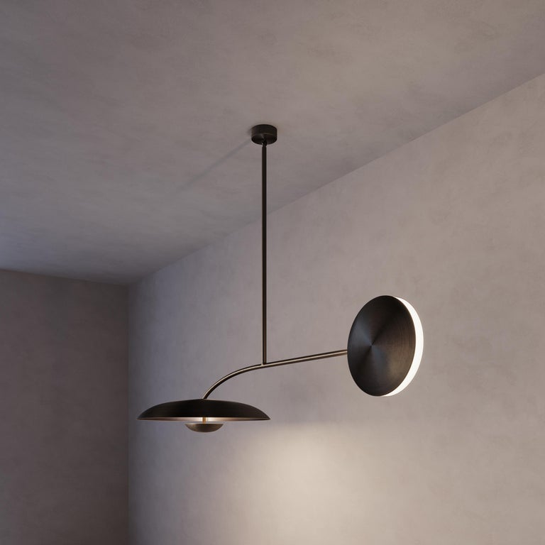 'Cosmic Orbit Solo Regolith' Handmade Dark Bronze Patinated Brass ...