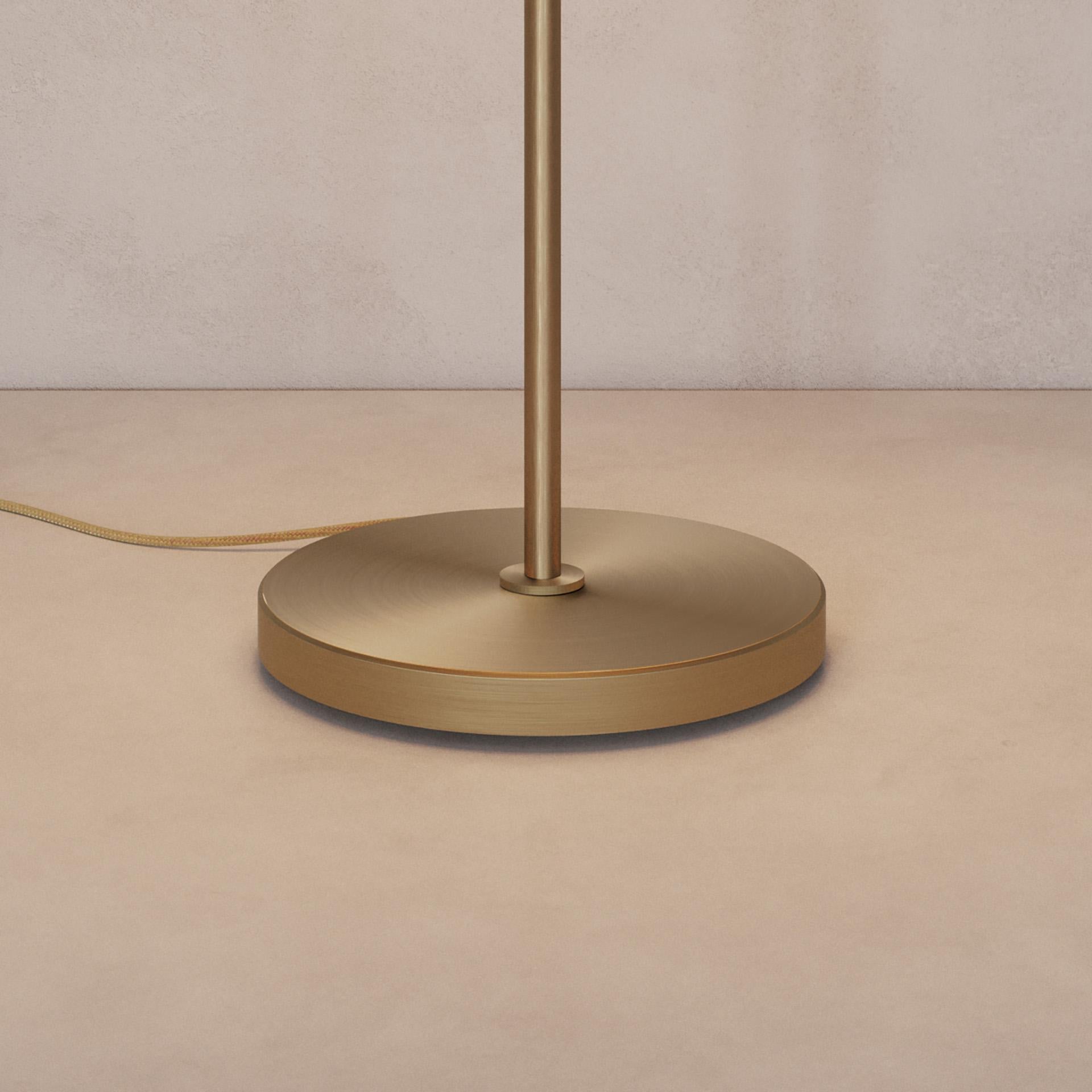 'Cosmic Solstice Ore' Table Lamp, Handmade Bronze Patinated Brass Table ...