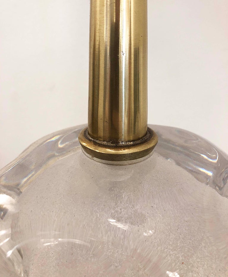 Cosmo Glass Amber Table Lamp by Esperia for Gaspare Asaro For Sale at ...