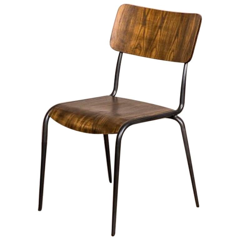 Cosmo Wooden and Metal Restaurant Dining Chair, 20th Century For Sale ...
