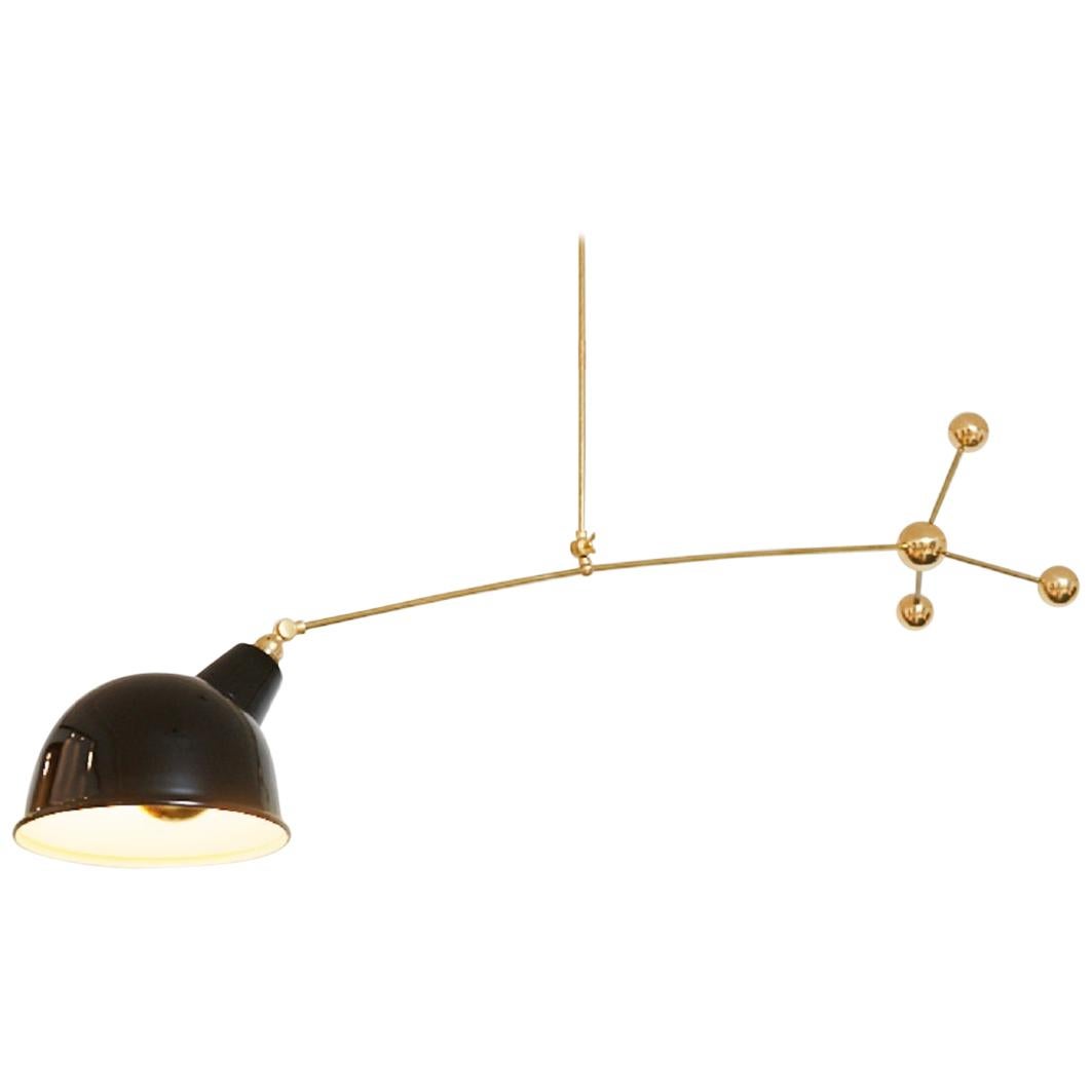Cosmos Ceiling Light, Black / Black For Sale at 1stDibs