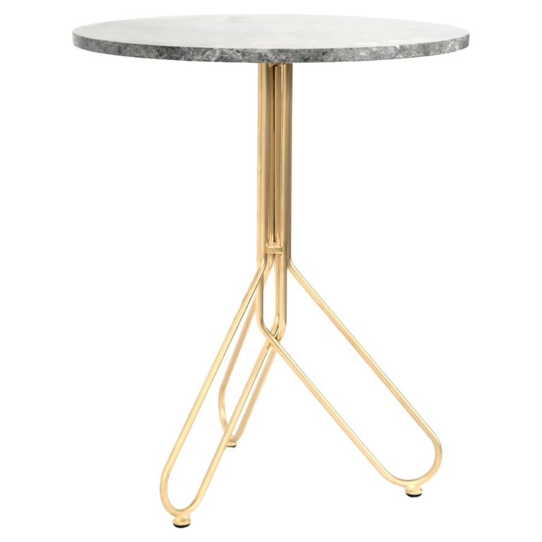 Cota Marble Contemporary Gold Table design Enrico Girotti by lapiegaWD ...